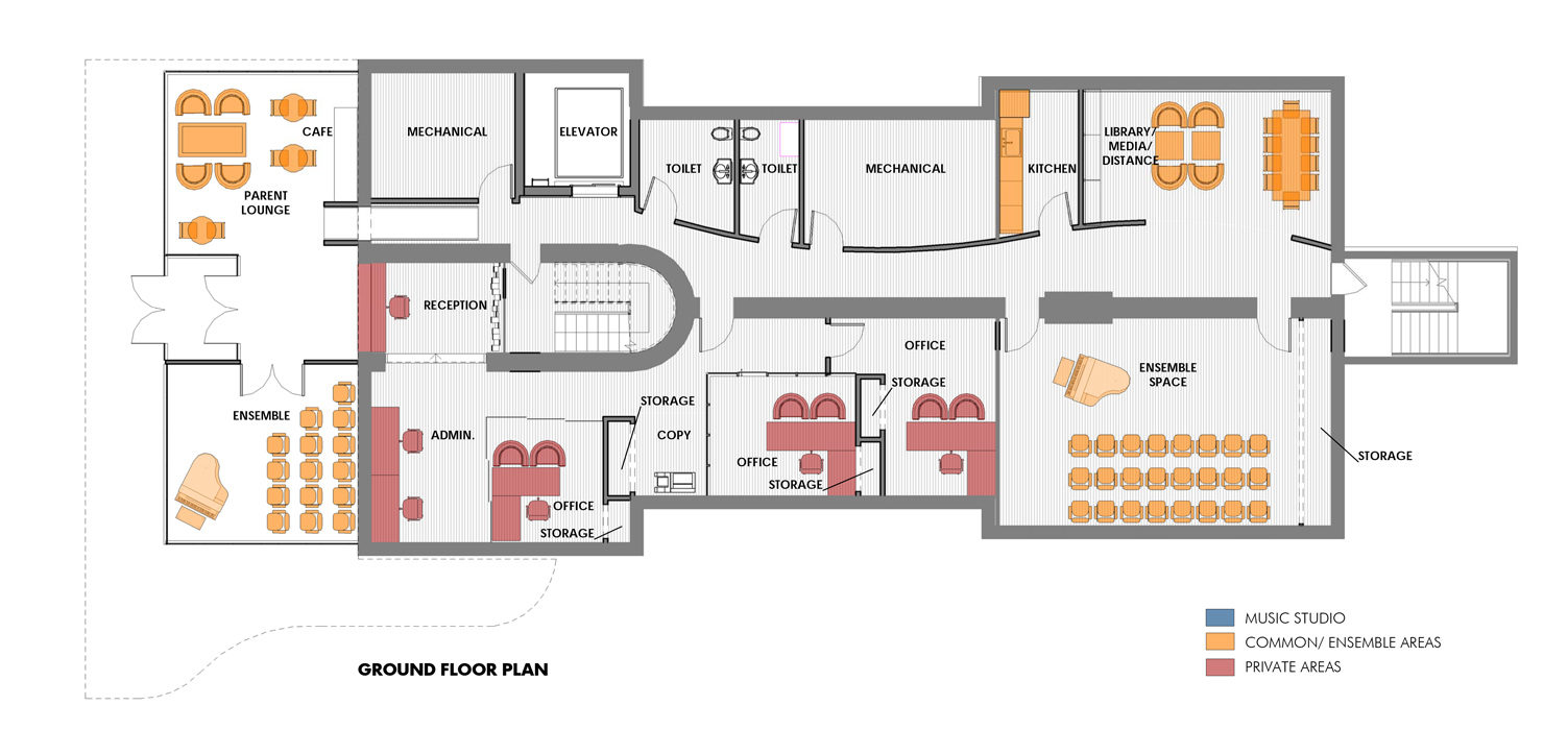 Community Music School Project - Architectural Resources, NY ...
